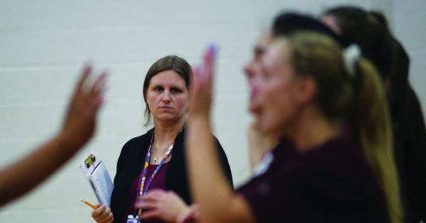 Maintaining momentum: New volleyball coach Johnson says she’s up to the ...