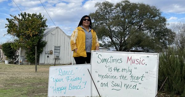 Lifelong Lockhart resident offering words of love and hope, one day at ...