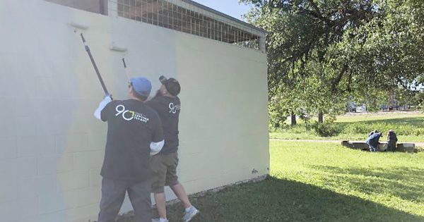 Volunteers take on projects during LCRA Steps Forward Day – Post Register