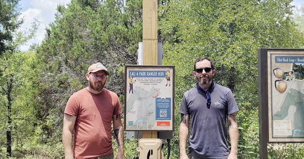 Lockhart electricians donate time for State Park Scouting project ...