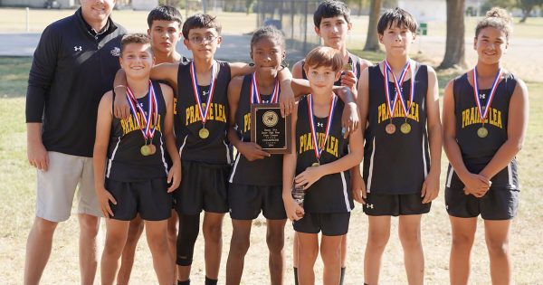Prairie Lea XC district runners-up; Indians’ junior high squad wins ...