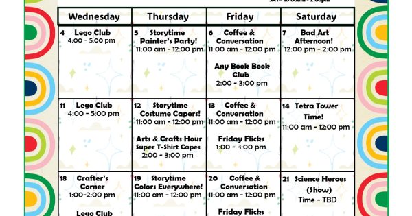 Martindale Library launches summer reading program for all ages – Post ...