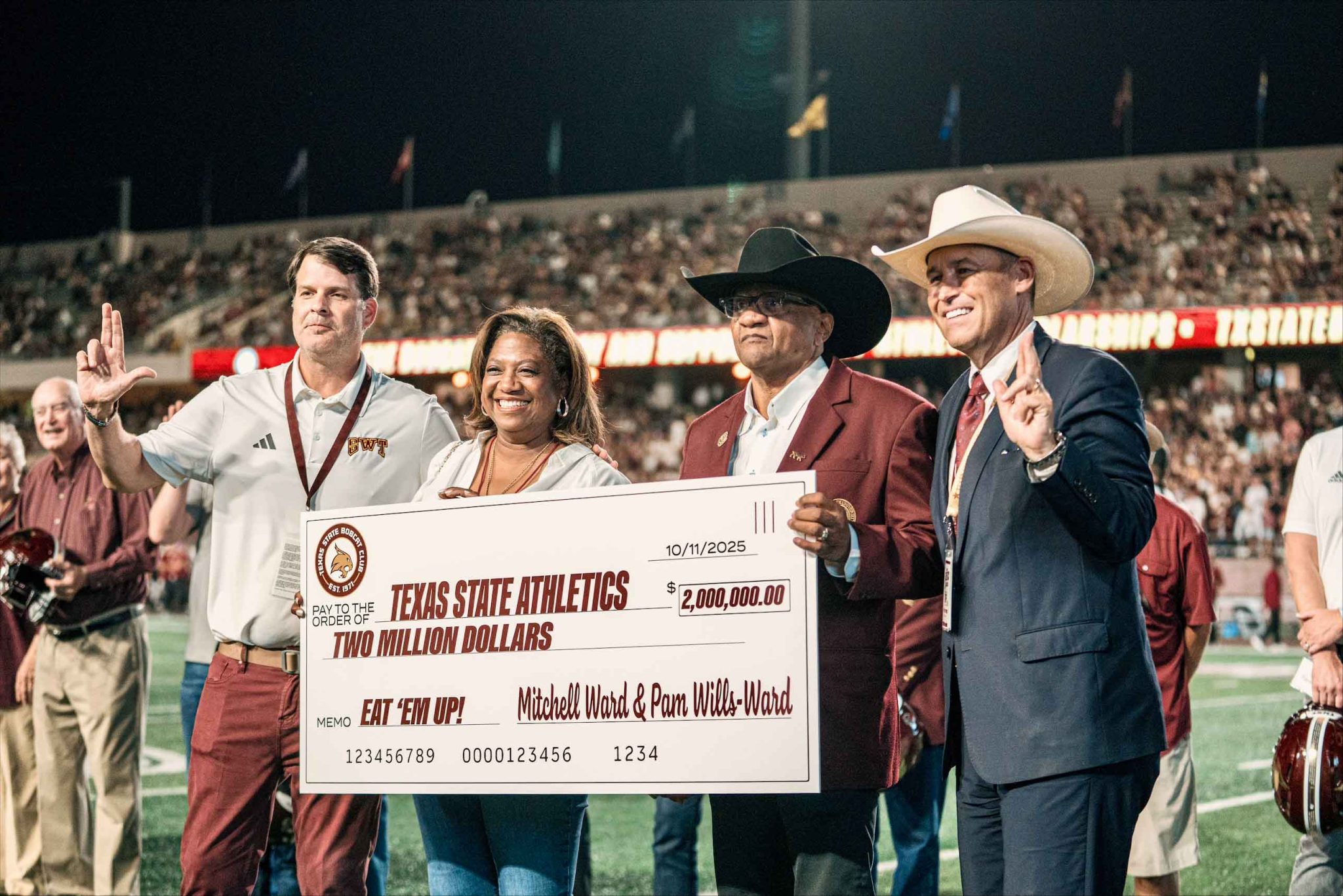 Lockhart Lions alum donates $2M to Texas State – Post Register